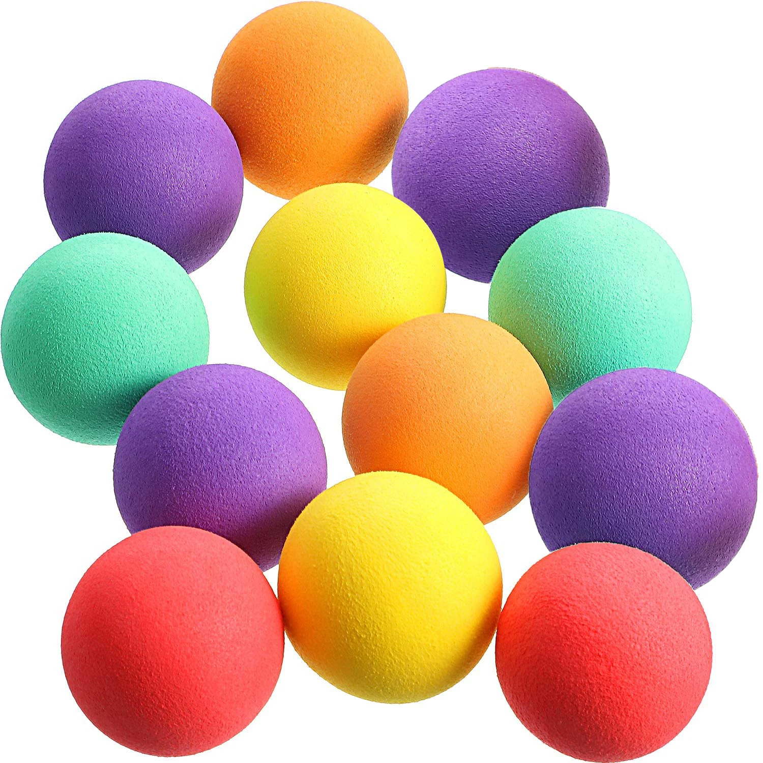 25pcs Popper Refill Balls 2.8cm Soft Foam Ball Bullet for Air Powered ...
