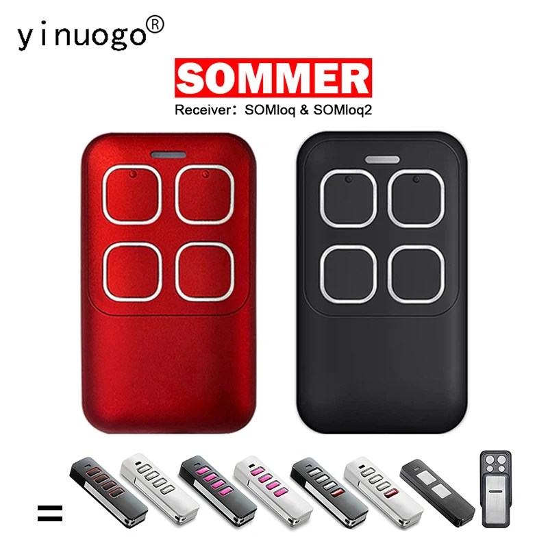 SOMMER TX55-868-4 Garage Door Remote Control 868MHz SOMMER Pearl ...