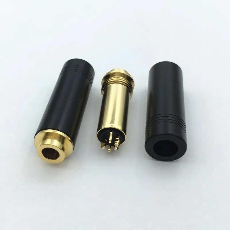 HIFI-4-4mm-5Pole-Female-Balanced-Plug-4-4-Audio-Earphone-Socket-Plug ...