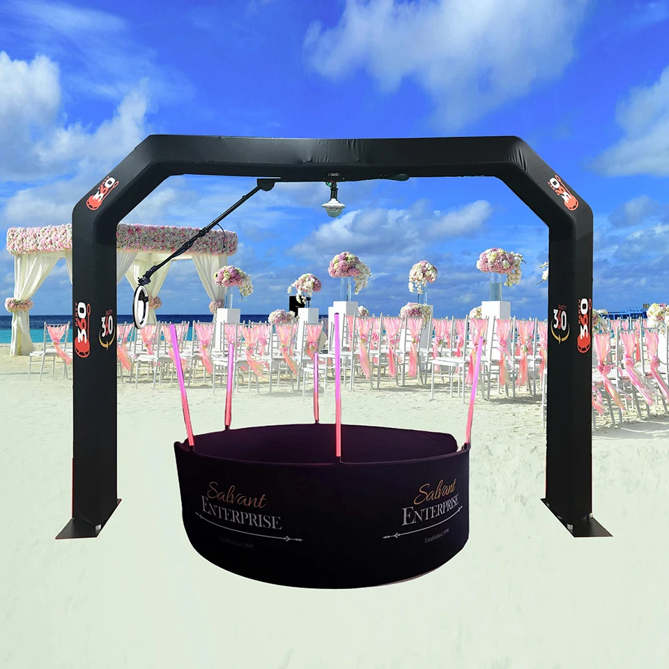 Overhead-360-Photo-Booth-For-Wedding-Party-Used-Over-Head-360-Photo ...