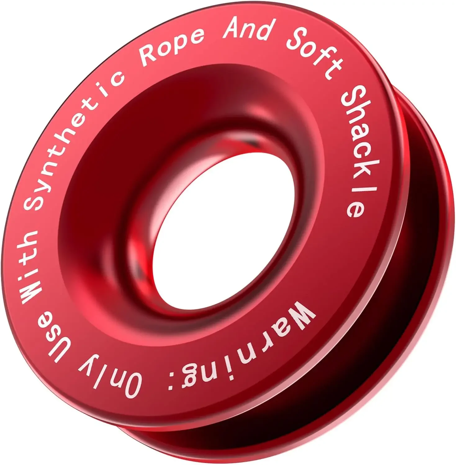 66,000lbs Recovery Ring Snatch Block - 7075 Aluminum Off-Road Tool for ...