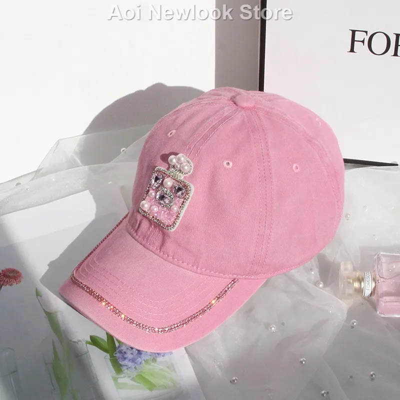 Thin-Breathable-Pink-Baseball-Hat-Women-s-2024-New-High-Quality-Perfume ...