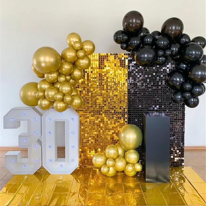 12pcs-Square-Shimmer-Sequin-Wall-Birthday-Backdrop-Party-Panels-Glitter ...