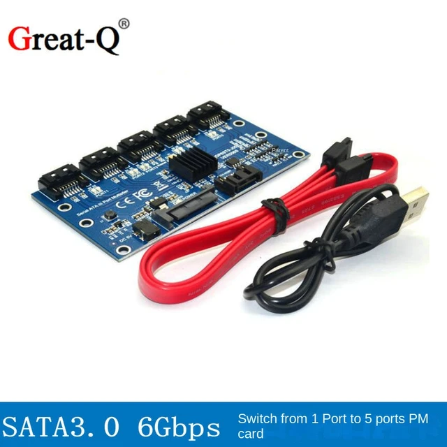 Using A Sata Multiplier
