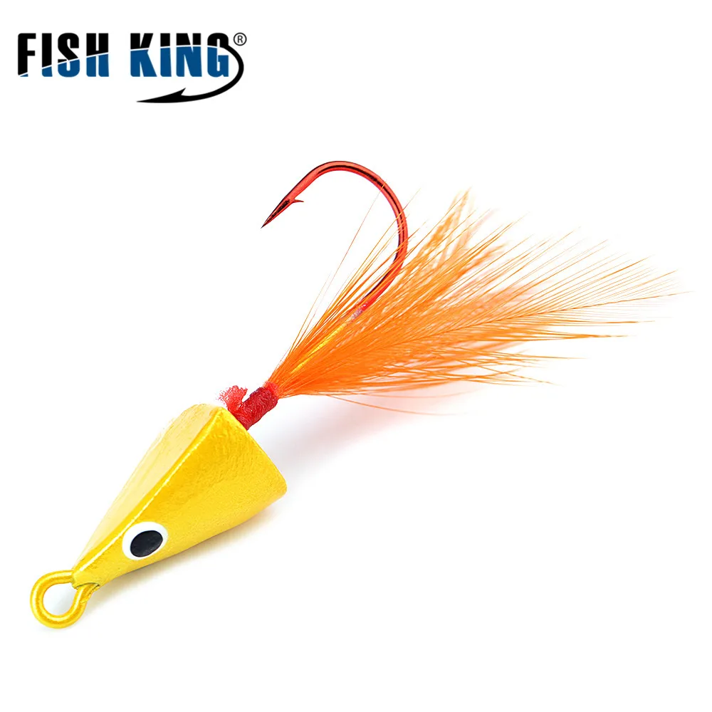 FISHKING-Jig-Head-Winter-Ice-Fishing-Hook-3g-5g-8g-11g-Minnow-Fly-Ice ...