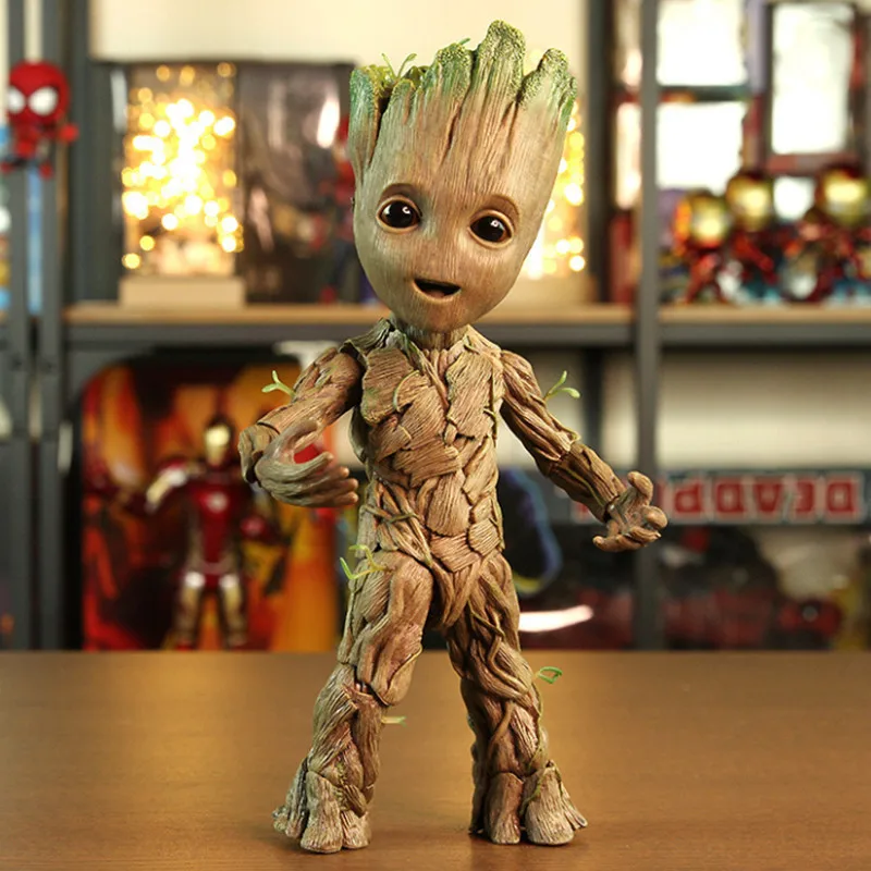 The-Avengers-Disney-Groot-Little-Tree-Man-Anime-Movie-Character ...