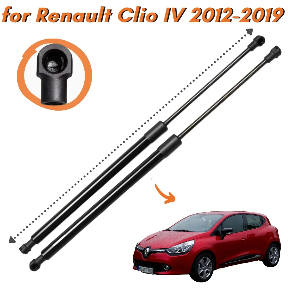 Qty-2-Trunk-Struts-for-Renault-Clio-IV-K9K-Hatchback-2012-2019-473MM ...