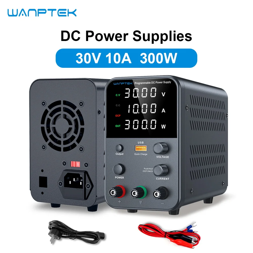 Adjustable-DC-power-supply-with-4-digit-LED-display-5V-3-6A-USB-fast ...