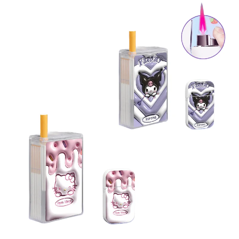 Estuche-de-cigarrillos-de-la-serie-sanrio-3D-de-Hello-kitty-kawaii ...
