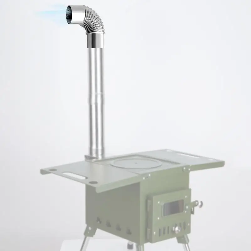 Camping-Stove-Bend-Pipes-Camp-Stove-Leakproof-Pipe-High-Temperature ...