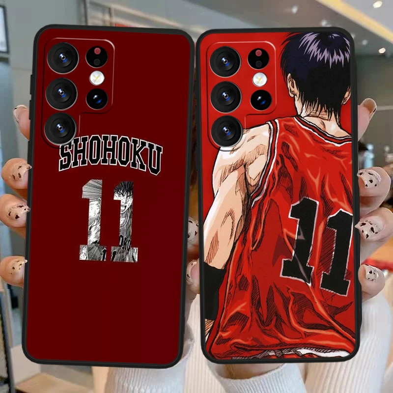 Uniforme-de-baloncesto-Slam-Dunk-para-Samsung-Galaxy-S24-S23-S22-S21 ...