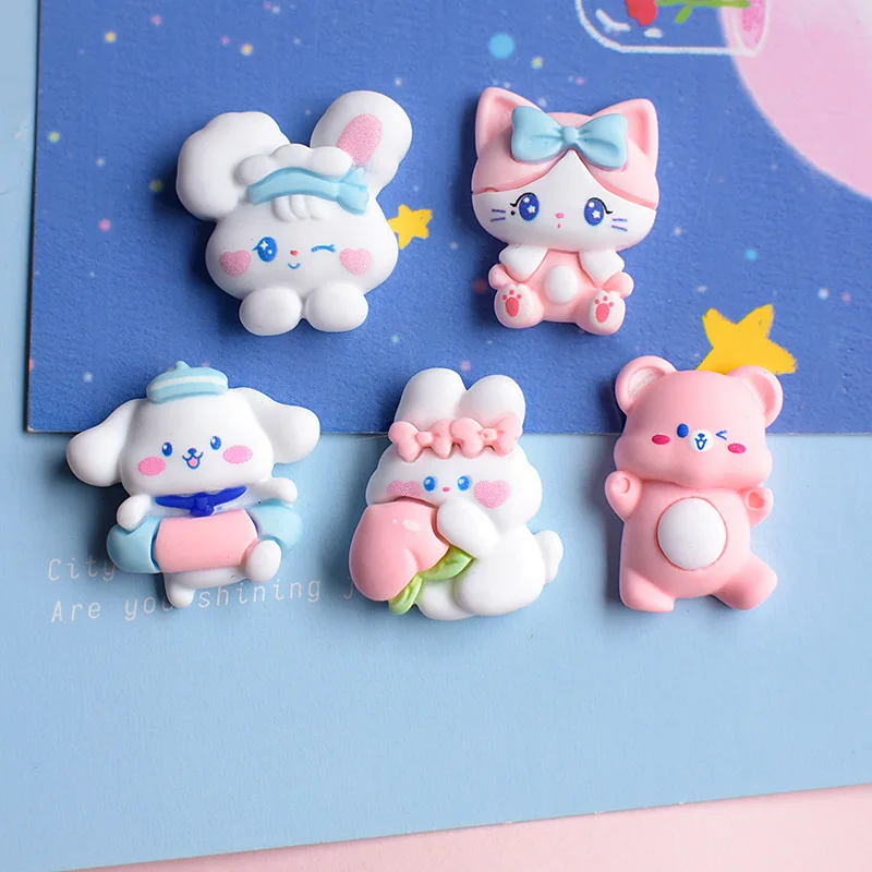 Cute-Animal-Slime-Charm-Flatback-Cartoon-Kawaii-Resin-DIY-Kit-Mix-Ins ...