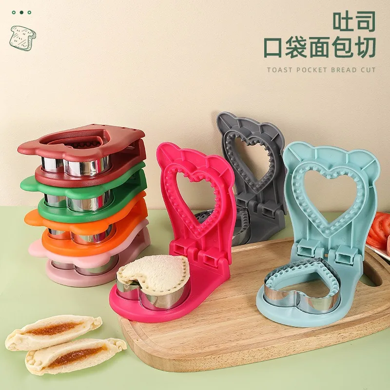 Love-Mold-Sandwich-Cut-Edge-Pocket-Bread-Home-DIY-Baking-Tool-Toast ...