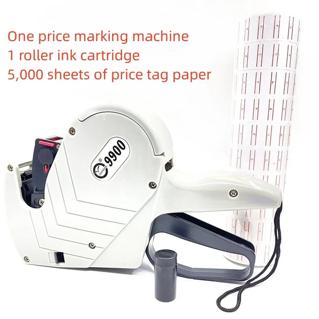 Labels MX-5500 Price Tag Label Gun - 8 Digits, Comes With 5000 White ...