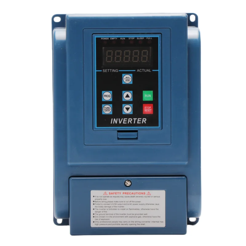Constant pressure water supply inverter special controller 0.75-2.2KW single-phase 220V to singl ...