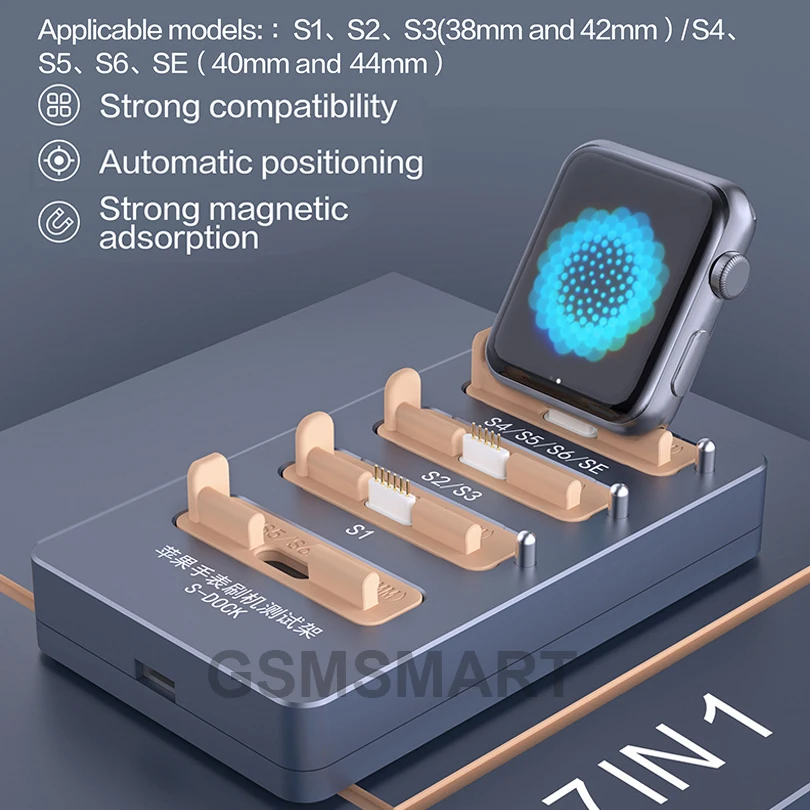 JCID-AIXUN-S-DOCK-Awrt-iBUS-Adapter-Restore-Programmer-For-Apple-Watch ...