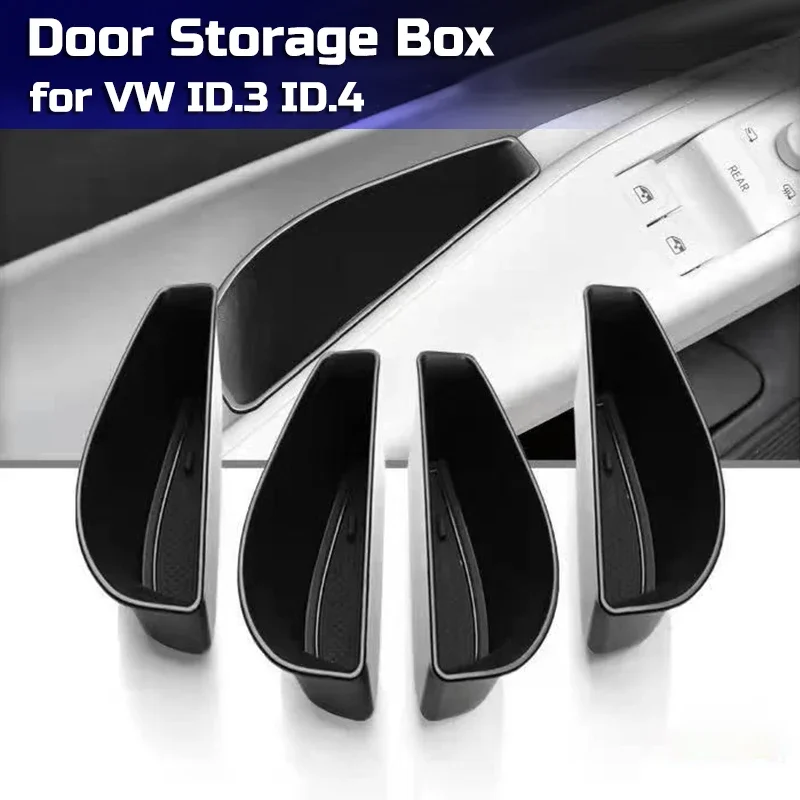 for-Volkswagen-VW-ID-3-ID-4-Front-Rear-Door-Handle-Storage-Box-Holder ...