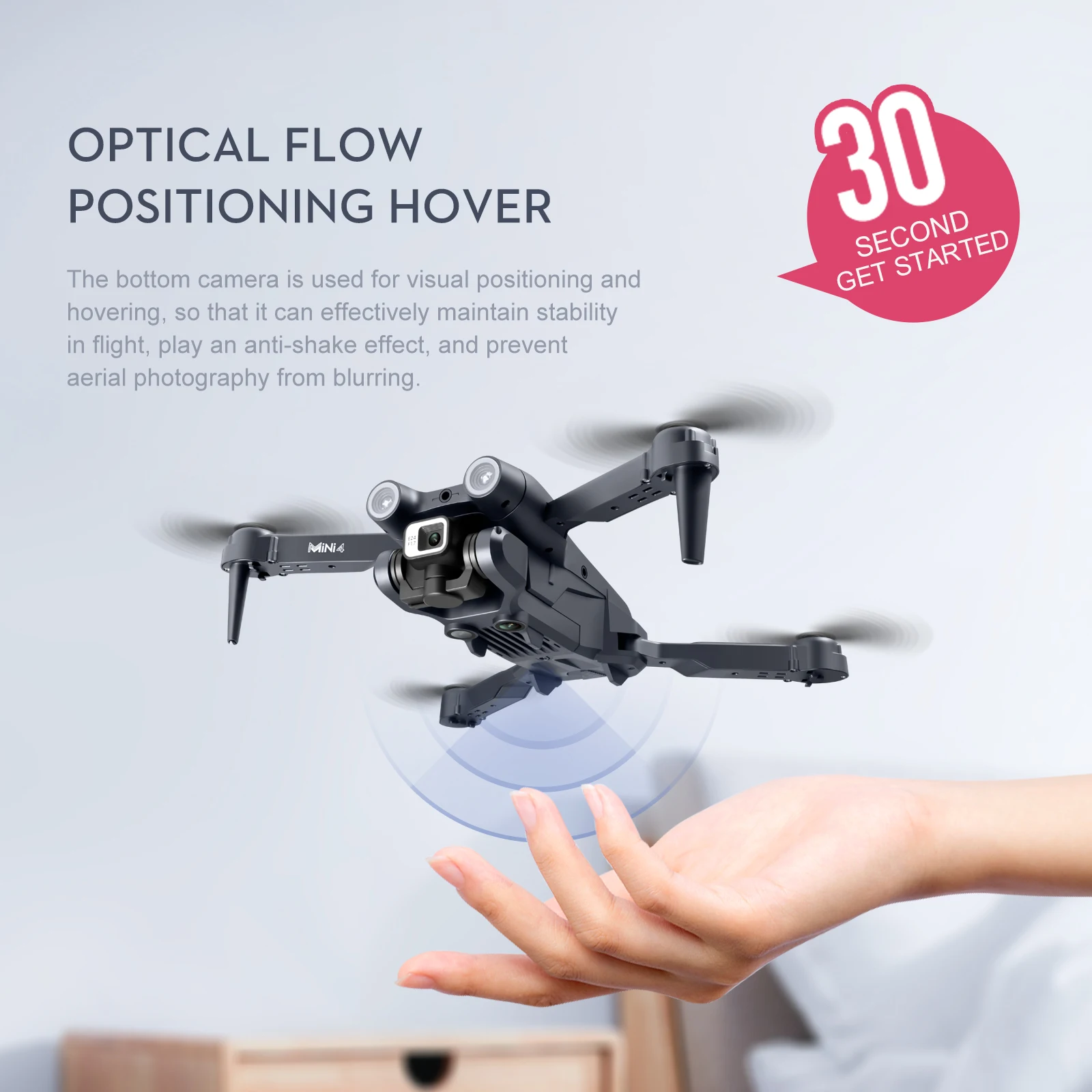1080P Noir 3B - Drone professionnel GPS 4K, 5km, Quadricoptère HD avec ...