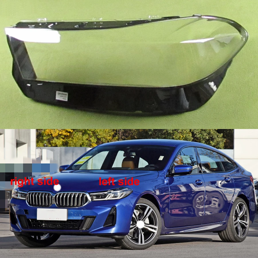 For BMW 6 Series GT 6GT G32 2021 2022 Headlight Lens Shell Transparent ...