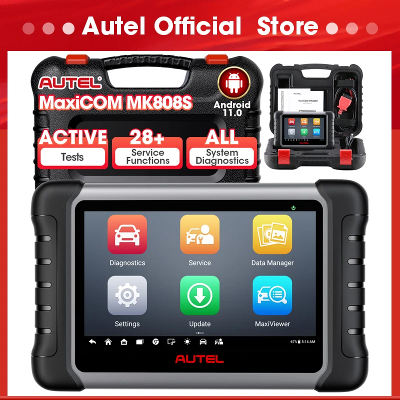 Autel-MaxiCOM-MK808S-Diagnostic-Tools-Inspection-Camera-Automotive-OBD2 ...