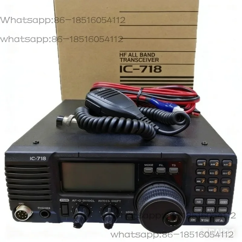 IC-718 HF SSB Transceiver 100W Full Band Mobile Radio for Amateur ...