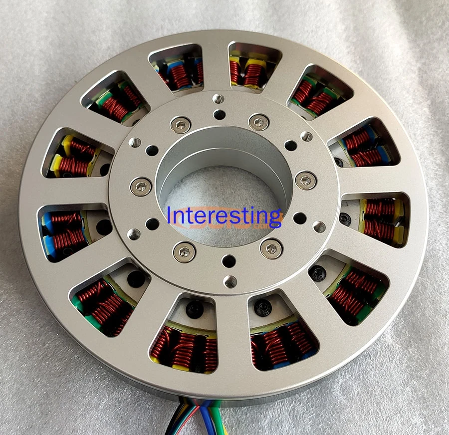 Motor-DC-sem-escova-Disco-de-baixa-velocidade-Motor-plano-ultra-fino-m ...