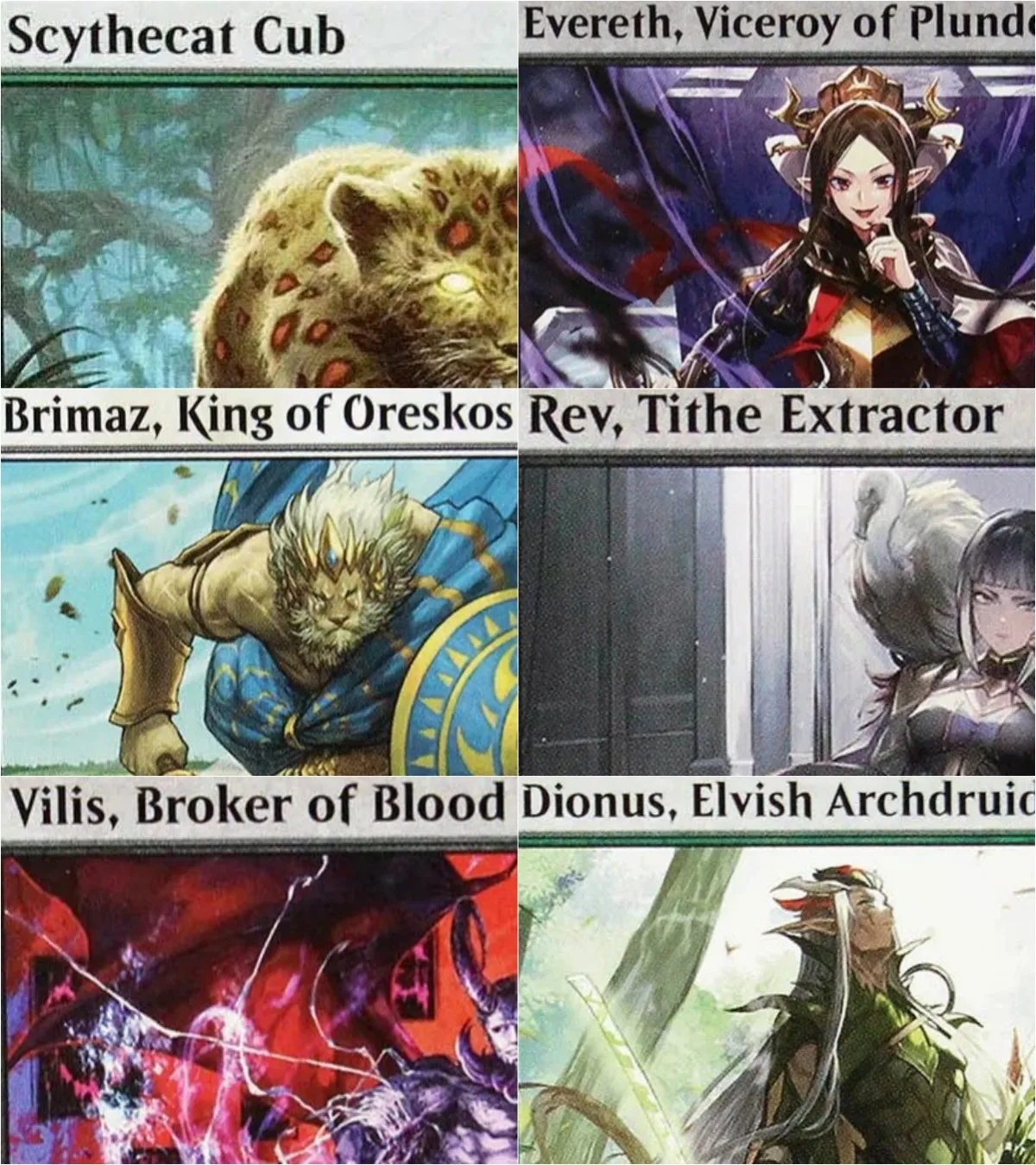 Rev,Tithe Extractor / Scythecat Cub CustomTCG tarjetas mágicas proxy ...