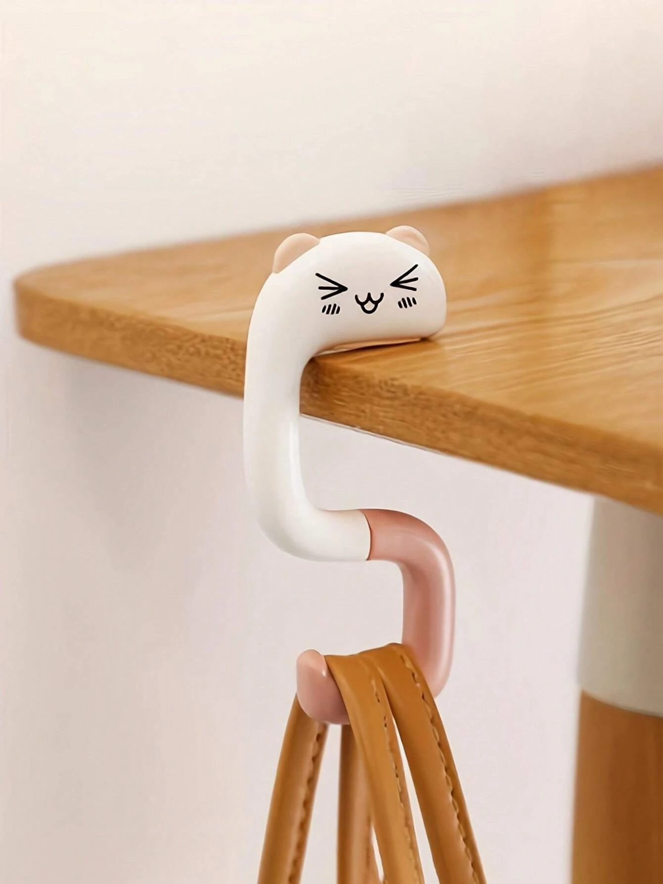 1pc Cute Cartoon Animal Portable Handbag Hook With Durable Plastic Hook ...