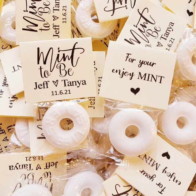 Mint To Be Wedding Mints