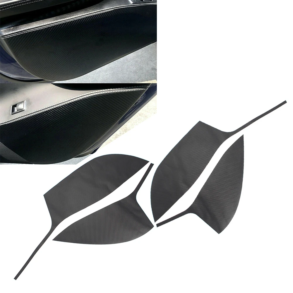 4 Pcs Car Front Rear Door Anti Kick Pad Protection Cover Trims For ...