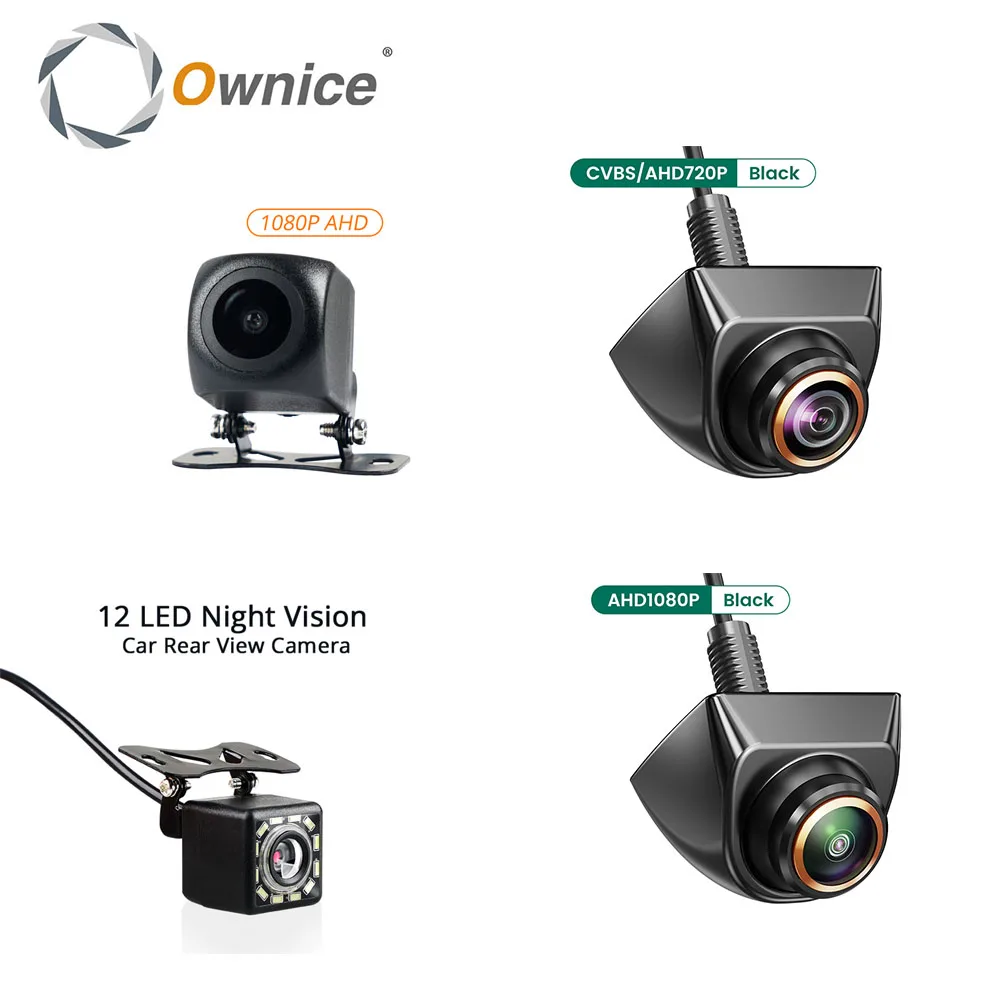 Car-Rear-View-Camera-Universal-Auto-Backup-Parking-Camera-12-LED-Night ...