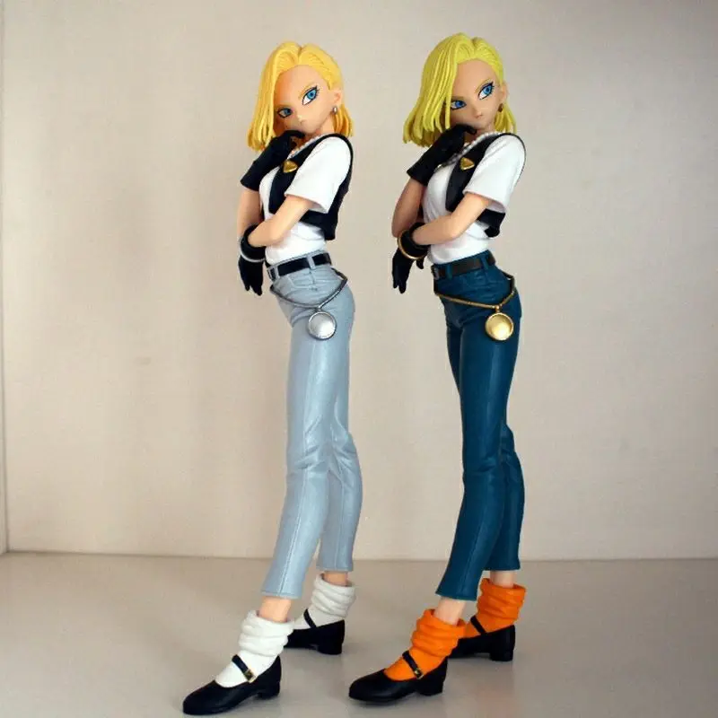 23cm-Dragon-Ball-Z-Lazuli-Android-18-Anime-Doll-Action-Figure-Pvc-Toys ...