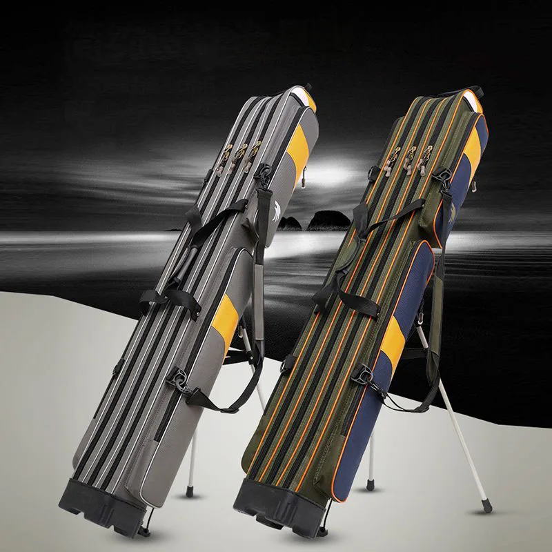 1-25m-Waterproof-Hard-Shell-Fishing-Gear-Bag-Fishing-Rod-Bag-Fish-Bag ...