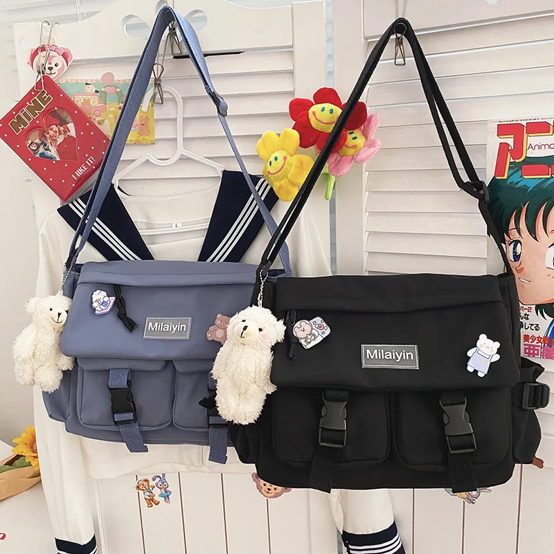 New-Student-Fashion-Bag-Women-Nylon-Bag-Crossbody-Bags-For-Women ...