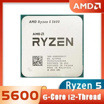 New AMD Ryzen 5 5600 R5 5600 3.5 GHz 6-Core 12-Thread CPU Processor 7NM ...