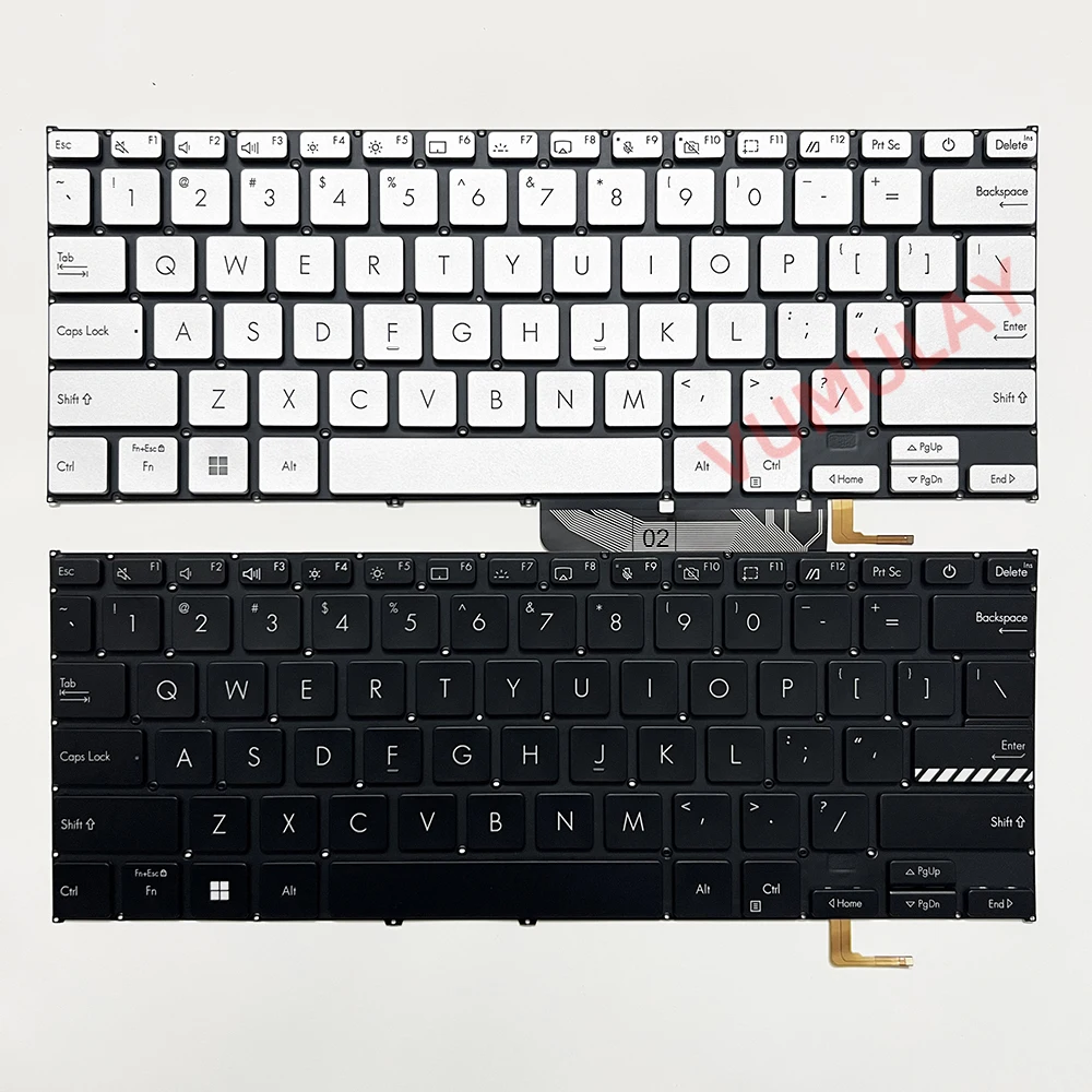 US-Backlight-Keyboard-for-ASUS-VivoBook-14-X1402Z-X1402ZA-X1403-X1403ZA ...