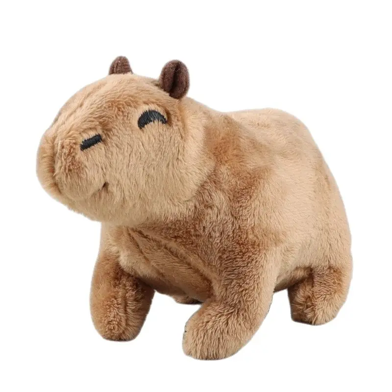 Simulation-Capybara-Plush-Toy-Kawaii-Capybara-Stuffed-Doll-Soft-Capybara-Animal-Doll-for ...