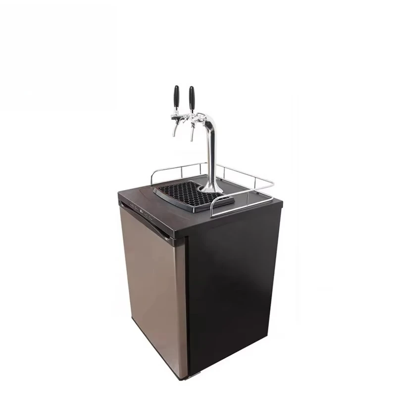 Digital Display Double Taps China Beer Dispenser Kegerator Beer Cooler ...