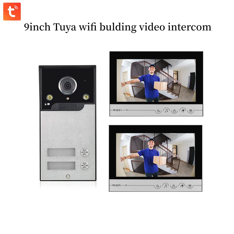9Inch-Tuya-Building-Intercom-System-For-1-2-Units-Rooms-Apartment-Video ...
