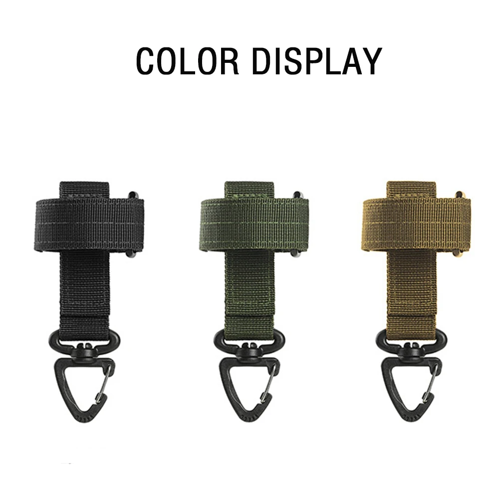 Outdoor-Keychain-Tactical-Gear-Clip-Keeper-Pouch-Belt-Keychain-EDC ...