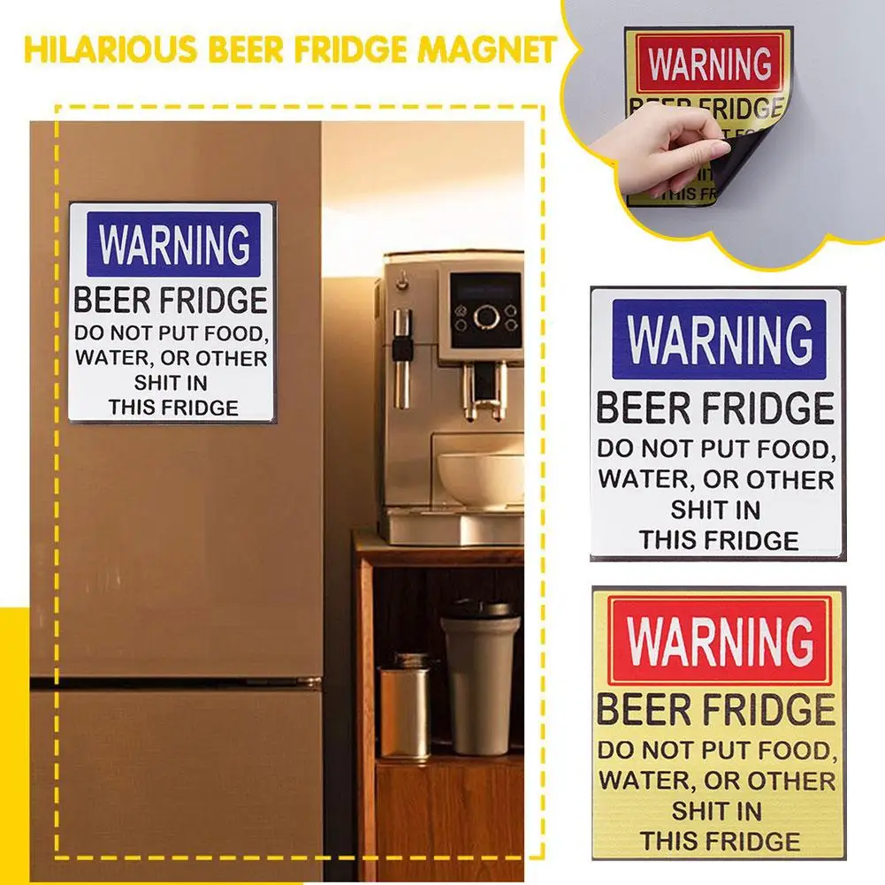 Creative-Hilarious-Beer-Fridge-Magnet-Refridgerator-Magnet-Magnetic ...