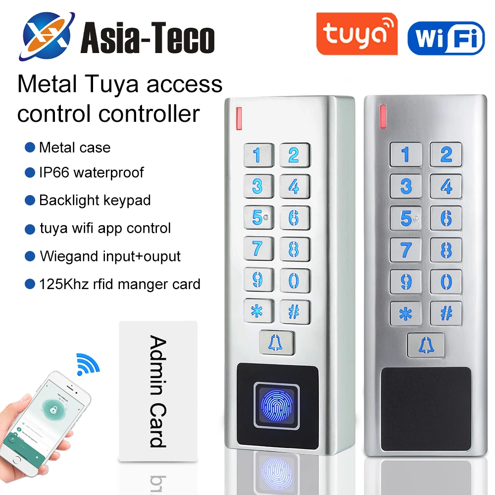 RFID-Tuya-APP-Fingerprint-Access-Control-System-Door-Bell-Lock-Keyboard ...