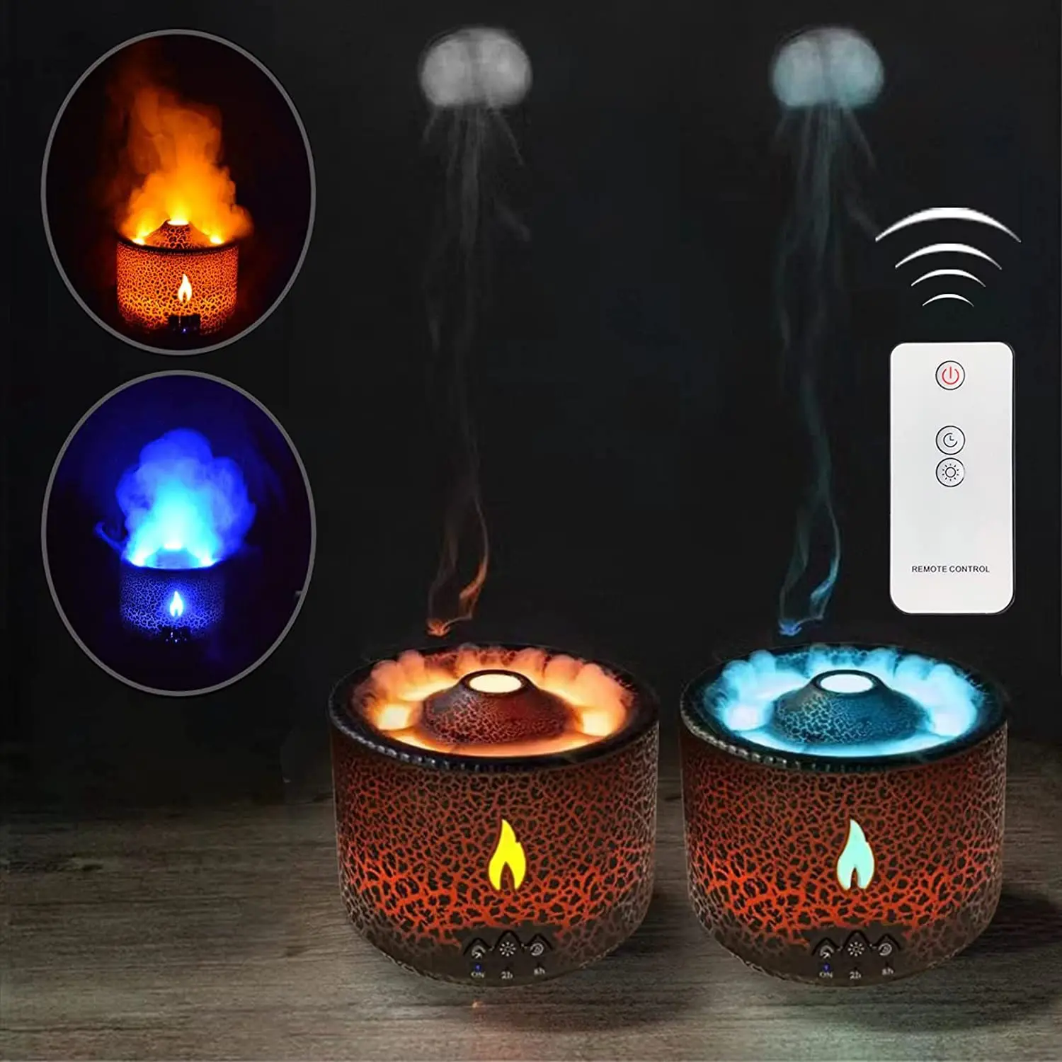 Humidificateur-d-air-flamme-de-feu-constants-ique-diffuseur-d-ar-mes ...