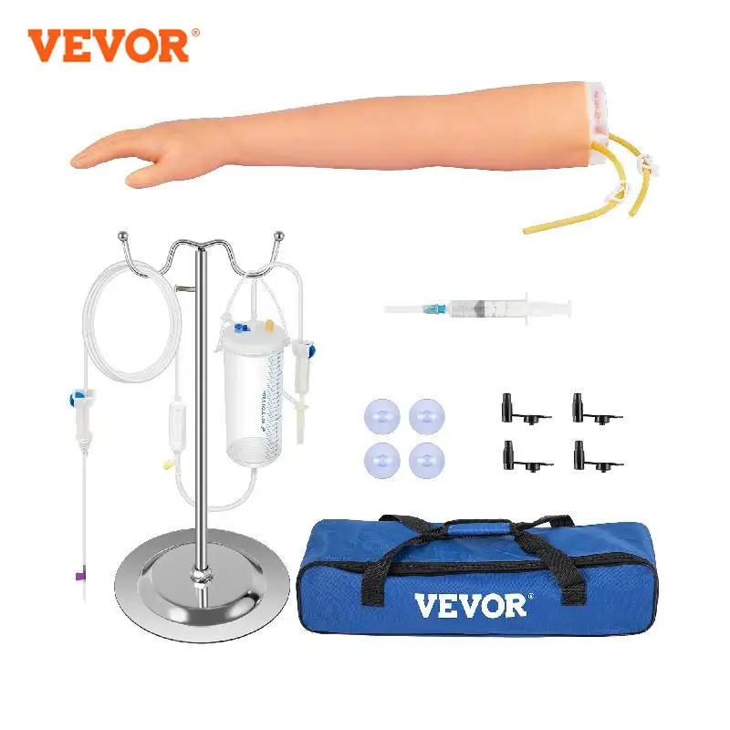 VEVOR Phlebotomy Practice Kit IV Venipuncture Intravenous Training High ...