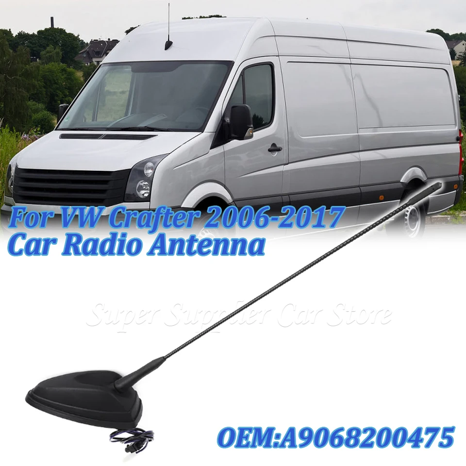 54cm Whip Antenna Genuine Mercedes Sprinter Antenna Roof Mounted Radio ...