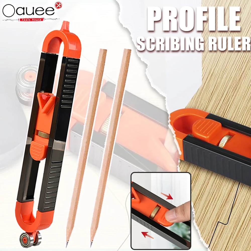 New Profile Scribing Ruler Contour Gauge With Lock Adjustable Locking ...