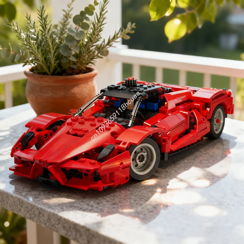 767pcs MOC F Errari Enzo Alternate Build Technical Model Toy Christmas ...
