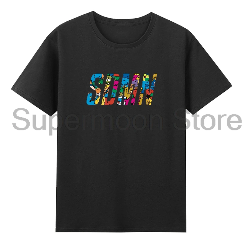 Sidemen T-shirt SDMN Logo Merch Unisex Crewneck Short Sleeve Cotton Tee ...