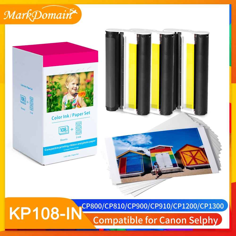 Canon Selphy Cp1300 Paper Ink | Canon Selphy Cp1300 Ink Cartridge - 1 ...
