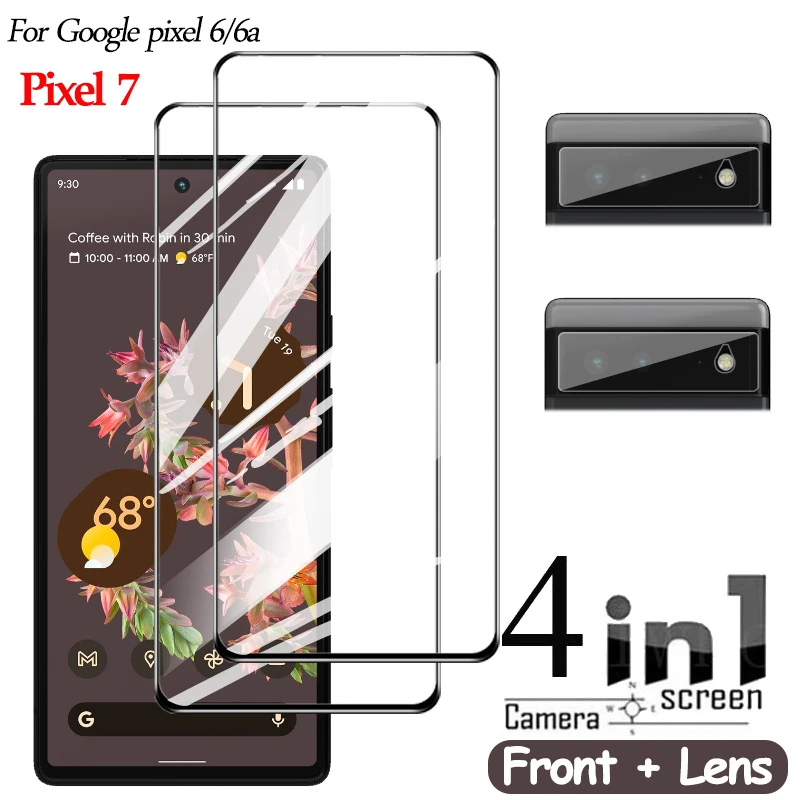 mica/lámina/cristal, Pixel 7 protector de pantalla para google pixel 6 ...